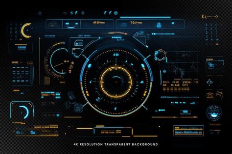 Premium Psd Sci Fi Hud Futuristic Interface