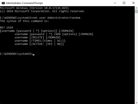 Find Admin Password On Windows 10 Using Cmd