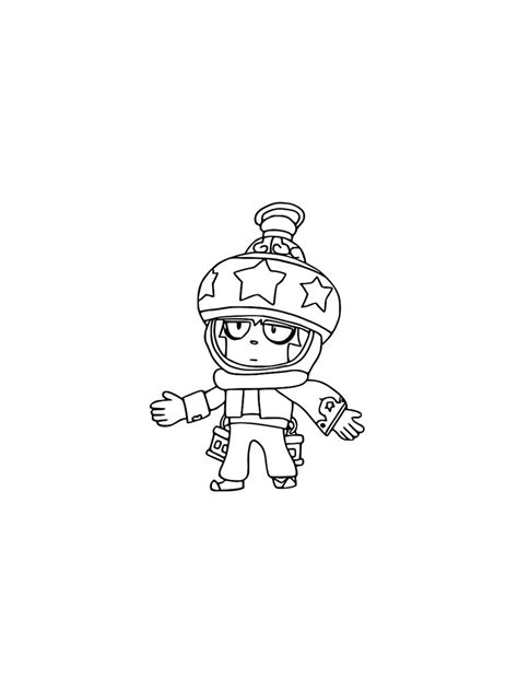 Sandy Brawl Stars Coloring Pages
