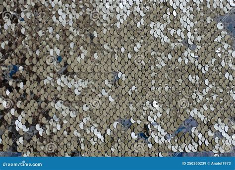 Metal Scale Pattern Old Bronze Bronze Texture Background Stock Image