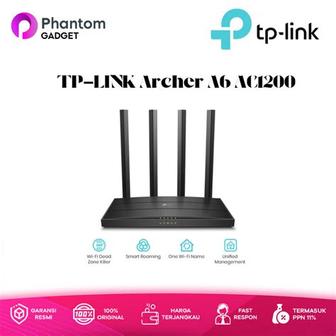 Jual TP LINK Archer A AC Wireless Gigabit Router Garansi Resmi Shopee Indonesia