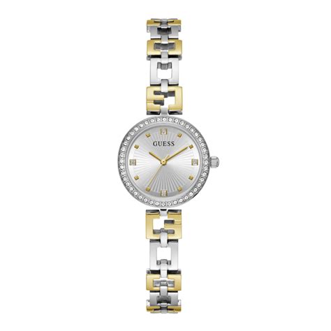 Womens Watch Quartz Movement Silver Dial Gwc 0254