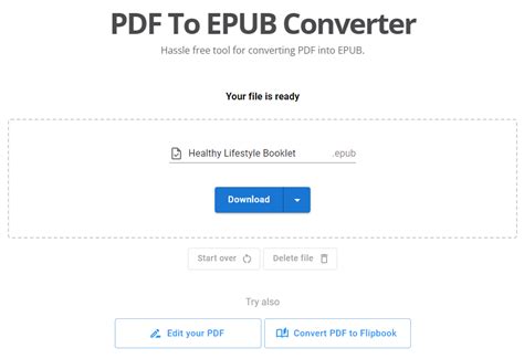 How To Convert PDF File To EPUB For FREE Visual Paradigm Blog