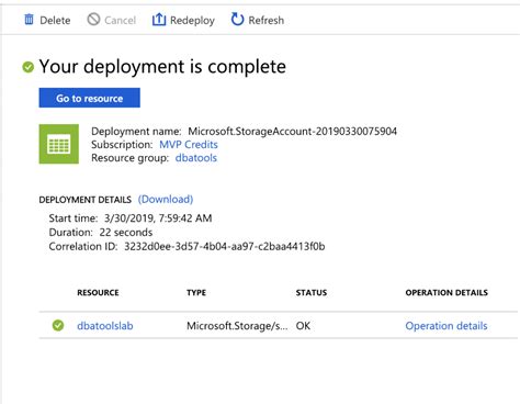 Creating Azure Blob Storage Account For Sql Server Backup And Restore Via The Portal Espc