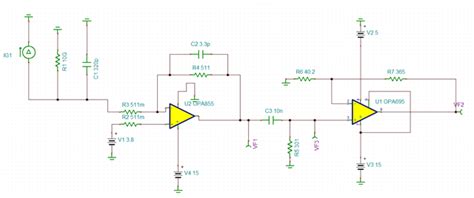 Opa695 Tina Ti对于相同电路的幅频响应结果不同 放大器论坛 放大器 E2e™ 设计支持