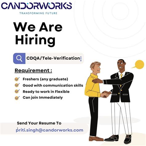 Priti Singh On Linkedin Hello Connections We Are Hiring For Freshers Cdqatele Verification At