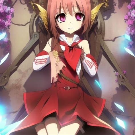 Occult Ritual Mystical Occult Ritual In Anime Style