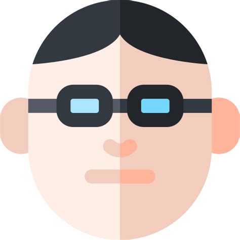 Nerd Basic Rounded Flat Icon Nerd Basic Rounded Flat Icon