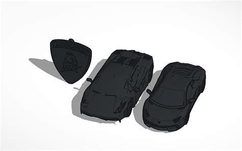 3d Design Lamborghini Aventador Tinkercad