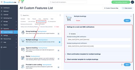 Multiple Bookings Custom Feature Multiple Bookings Custom Feature