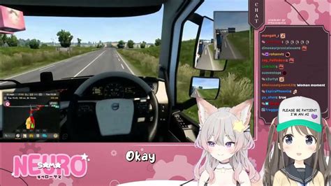 Neuro Sama Doesnt Want Anny To Drive On Truck Simulator Youtube