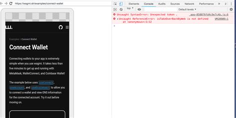 Syntaxerror Unexpected Token · Issue 2222 · Wevmwagmi · Github