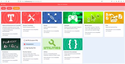 TurboWarp Compilador De Scratch Todos Hacemos TIC
