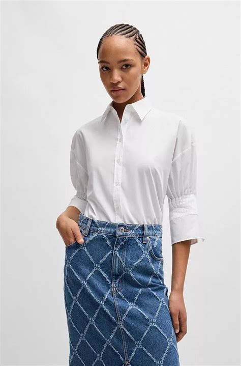 Premium White Dobby Sigma Aristo Uniform