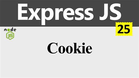 Cookie In Express Js Hindi Youtube