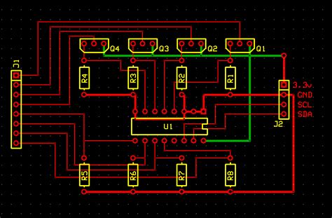 4x4 Keypad Decoder Pcb Png