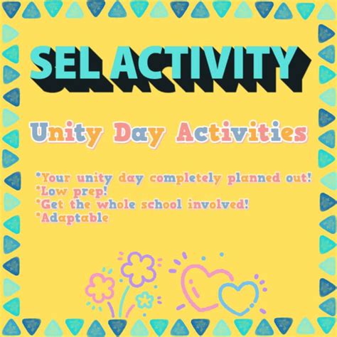Unity Day Stations And Scavenger Hunt Sel Activities For Counselors
