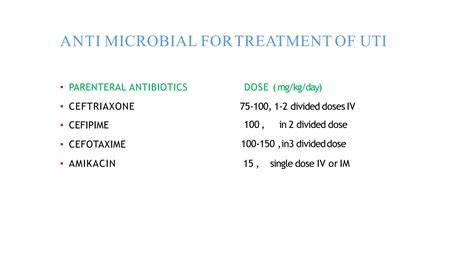 Approach To Utipptx Education Pediatrics Ppt