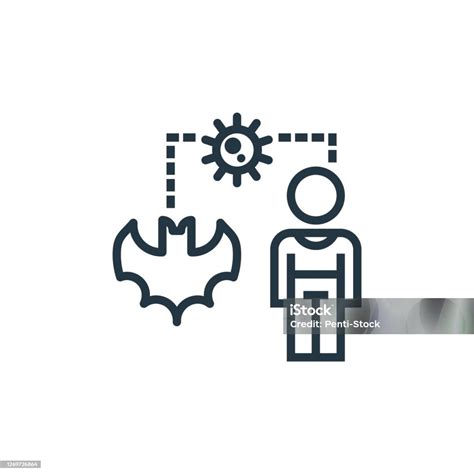 Ikon Vektor Operator Terisolasi Pada Latar Belakang Putih Kerangka Ikon Pembawa Garis Tipis