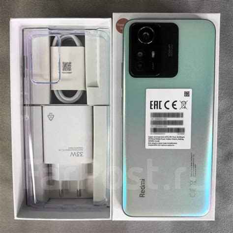 Xiaomi Redmi Note 12S 8ГБ+256ГБ Зелёный! Ростест! NFC! +BTнаушники, 6. ...