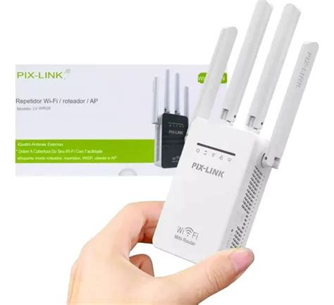 Repetidor Wifi Amplificador Longo Alcance Extensor De Sinal MercadoLivre