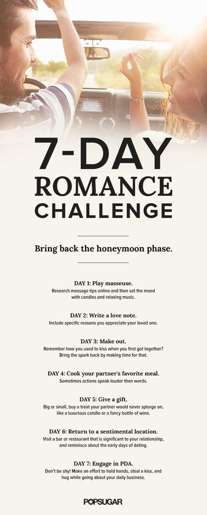 Romance Challenge POPSUGAR Love Sex