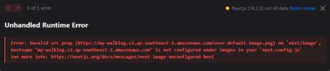 Nextjs 에러 Nextjs 외부 이미지 사용 에러error Invalid Src Prop