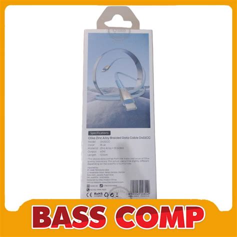 Olike D109cc Type C To C Bass Comp Toko Komputer Laptop Ponsel