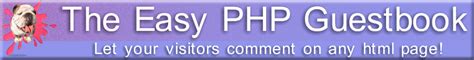 free php guestbook script html comments php script captcha