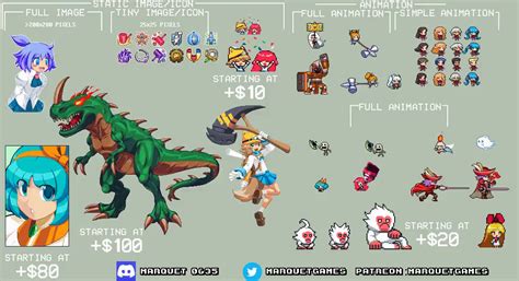 Marquet Comissions Open On Twitter Pixelart Gamedev Indiedev Portfolioday ドット絵 Made A