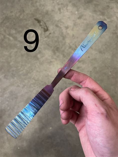Titanium Small Offset Spatula Nordquist Designs Inc