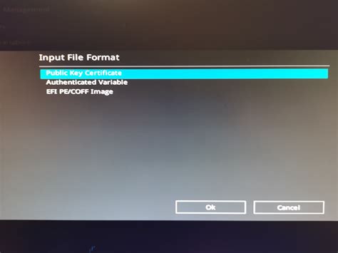 UEFI PXE Secure Boot Help