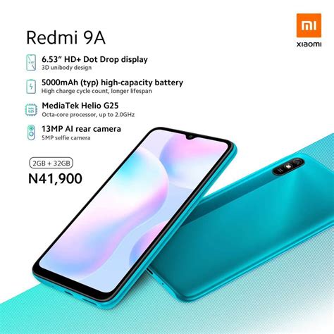 Xiaomi Redmi 9A Specs And Price In Nigeria Naijmobile