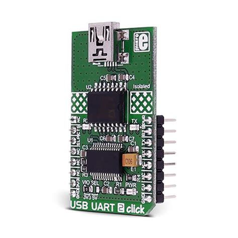 mikroe usb uart 2 click from mindkits new zealand