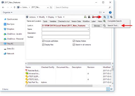 Managing SOLIDWORKS PDM Search Favorites To Find Files Faster