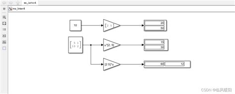 Simulink简单矩阵乘法器simulink乘法器 Csdn博客
