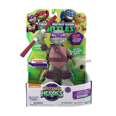 Donnie Teenage Mutant Ninja Turtles Half Shell Heroes Bodega Aurrera