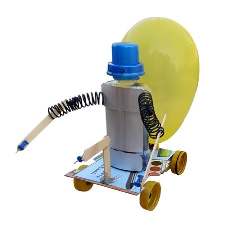 robô fura balões controle com fios kit robótica educação maker
