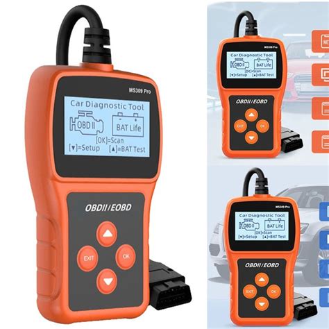 【fashionlife Shop】 Engine Diagnostic Tool Obd2 Scanner With Dtc Lookup
