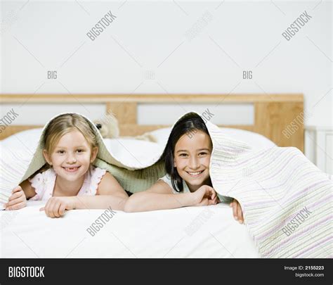 Girls Under Bed Sheets Image And Photo Free Trial Bigstock