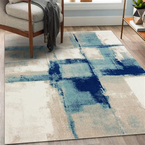 Contemporary Abstract Area Rug Luxe Weavers Abstract Rugs
