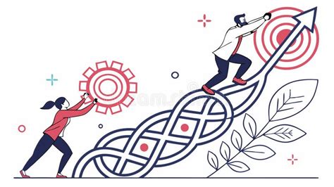 Person Climbing Abstract Structure Illustration Challenge Ascent Goal Concept Vector Design