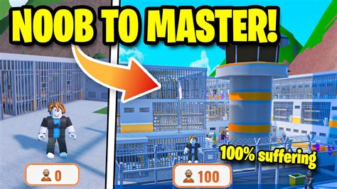 Noob To Master In My Prison Built Max Security Prison And Made