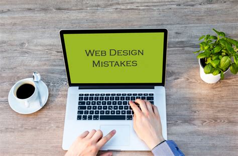 Common Web Design Mistakes To Avoid
