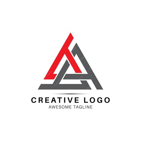 Premium Vector Tay Letter Creative Triangle Shape Logo Design Icon