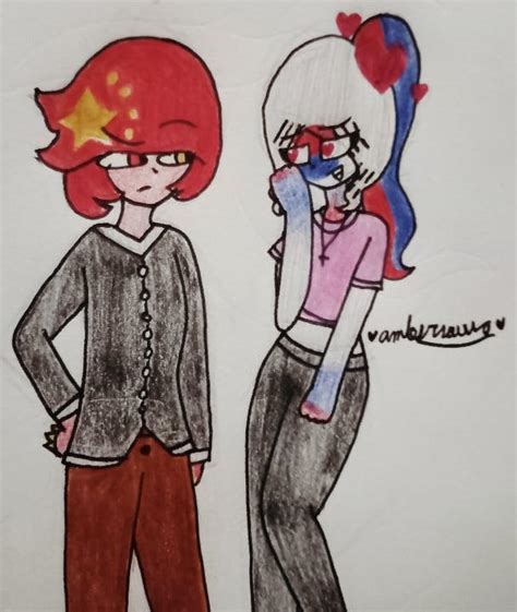 Countryhumans China And South Korea In Love~ By Azpher Lxl On