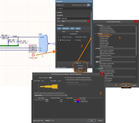 Altium Schematics Parameters Altium Designer Settings Traumstuecke Ulm