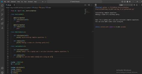Shafaq Aslam On Linkedin Day35 Pythonjourney Oop14 Python