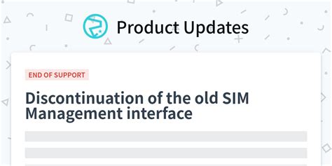 Discontinuation Of The Old Sim Management Interface Soracom Product Updates