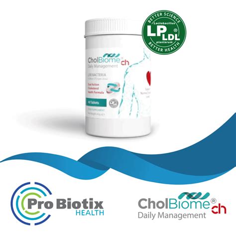 Cholbiome®ch New Dual Action Cholesterol Reducing Tablet B2b